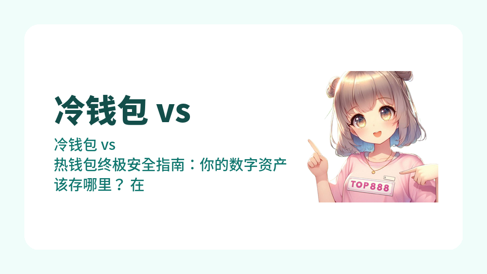 冷钱包 vs 热钱包终极安全指南：你的数字资产该存哪里？
