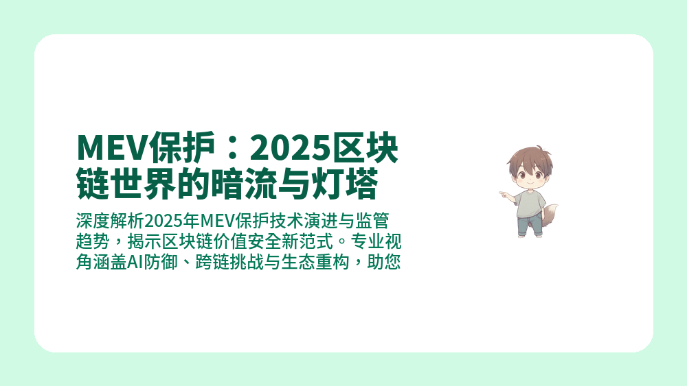 MEV保护：2025区块链世界的暗流与灯塔