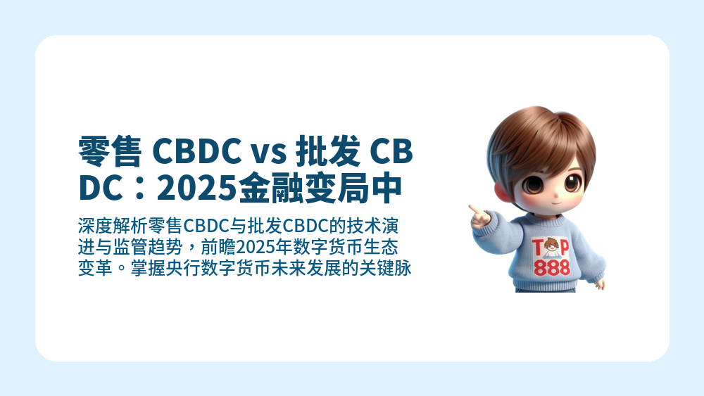 零售 CBDC vs 批发 CBDC：2025金融变局中的双生花