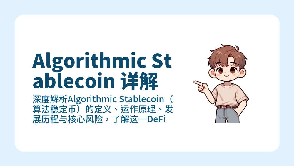 Algorithmic Stablecoin 详解