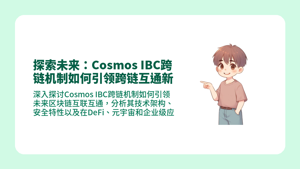 探索未来：Cosmos IBC跨链机制如何引领跨链互通新纪元