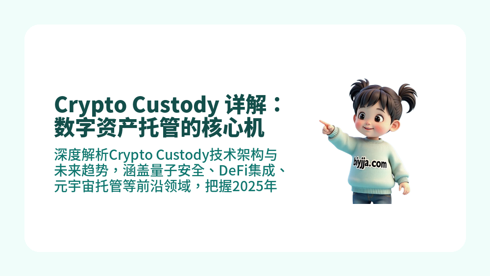 Crypto Custody 详解：数字资产托管的核心机制与未来演进