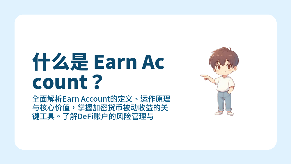 什么是 Earn Account？