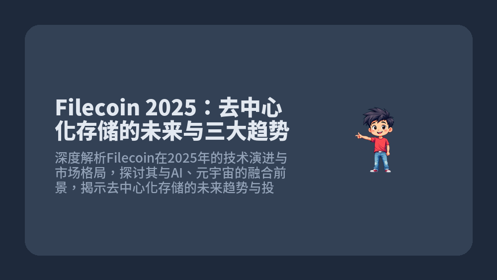 Filecoin 2025：去中心化存储的未来与三大趋势洞察