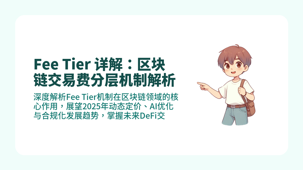 Fee Tier 详解：区块链交易费分层机制解析