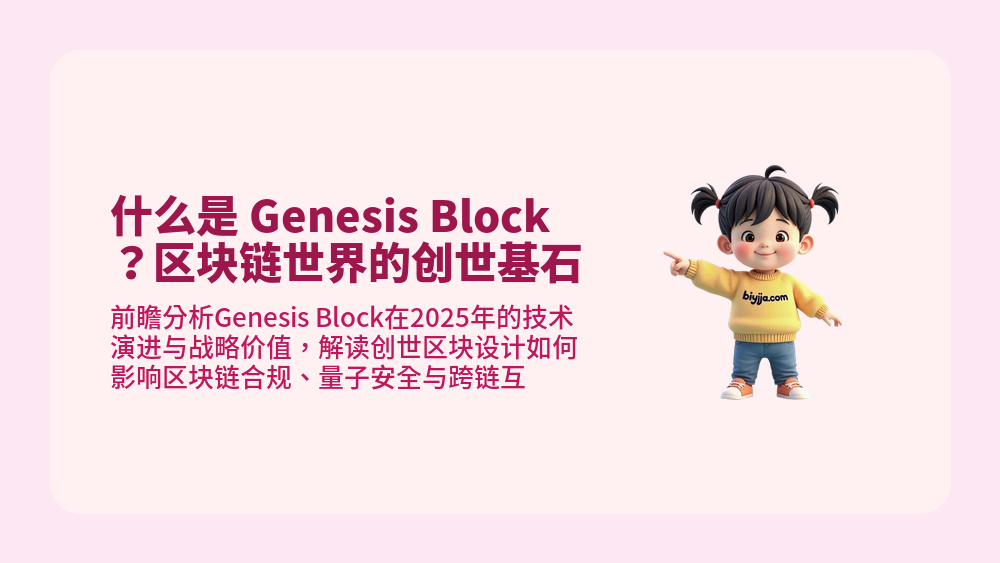 什么是 Genesis Block？区块链世界的创世基石