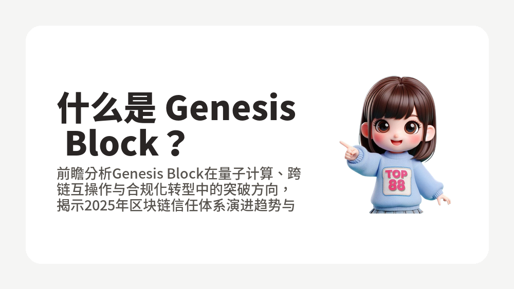 什么是 Genesis Block？