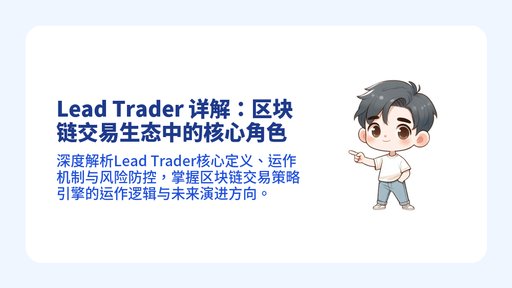 Lead Trader 详解：区块链交易生态中的核心角色
