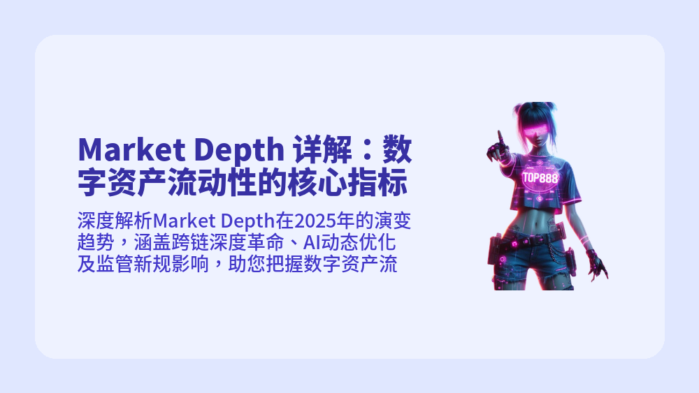 Market Depth 详解：数字资产流动性的核心指标