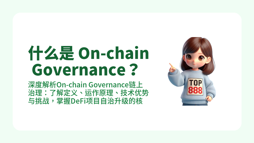 什么是 On-chain Governance？