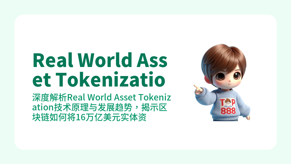 Real World Asset Tokenization 详解：区块链如何重塑传统资产价值？