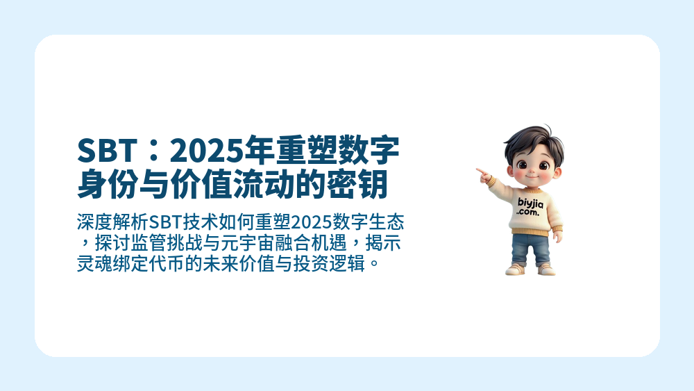 SBT：2025年重塑数字身份与价值流动的密钥