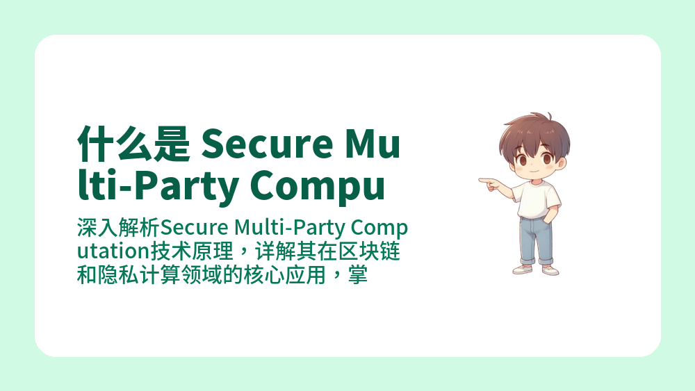 什么是 Secure Multi-Party Computation（安全多方计算）？