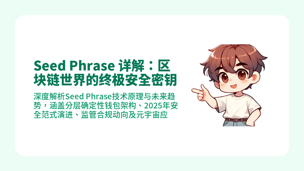 Seed Phrase 详解：区块链世界的终极安全密钥