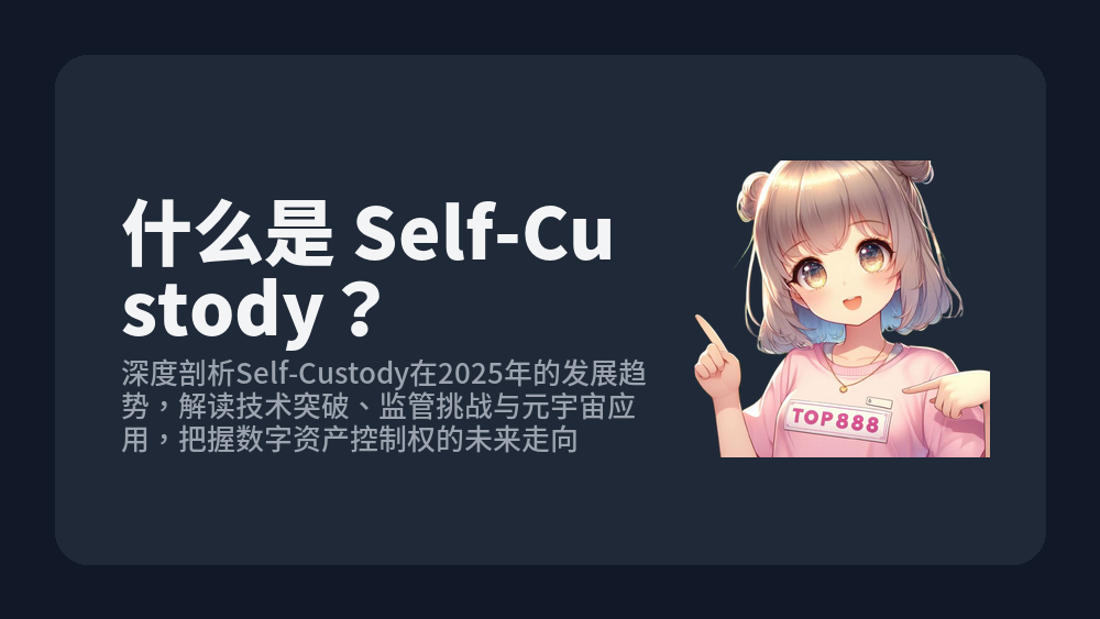 什么是 Self-Custody？