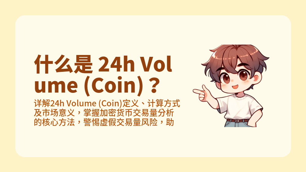 什么是 24h Volume (Coin)？
