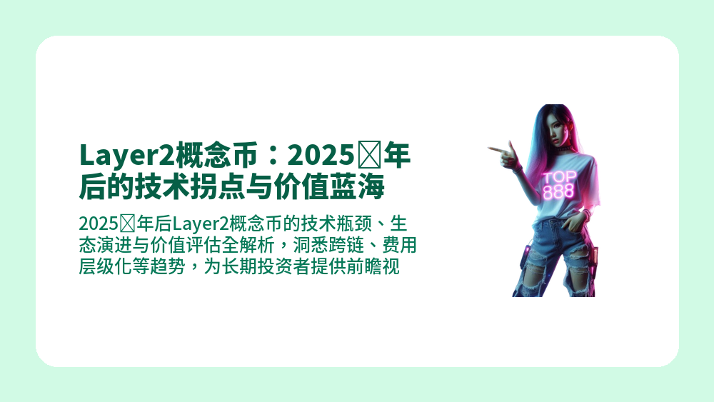 Layer2概念币：2025 年后的技术拐点与价值蓝海