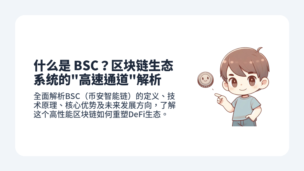 什么是 BSC？区块链生态系统的"高速通道"解析