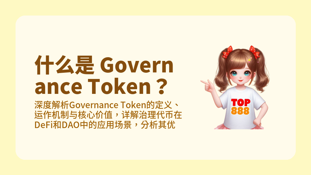 什么是 Governance Token？