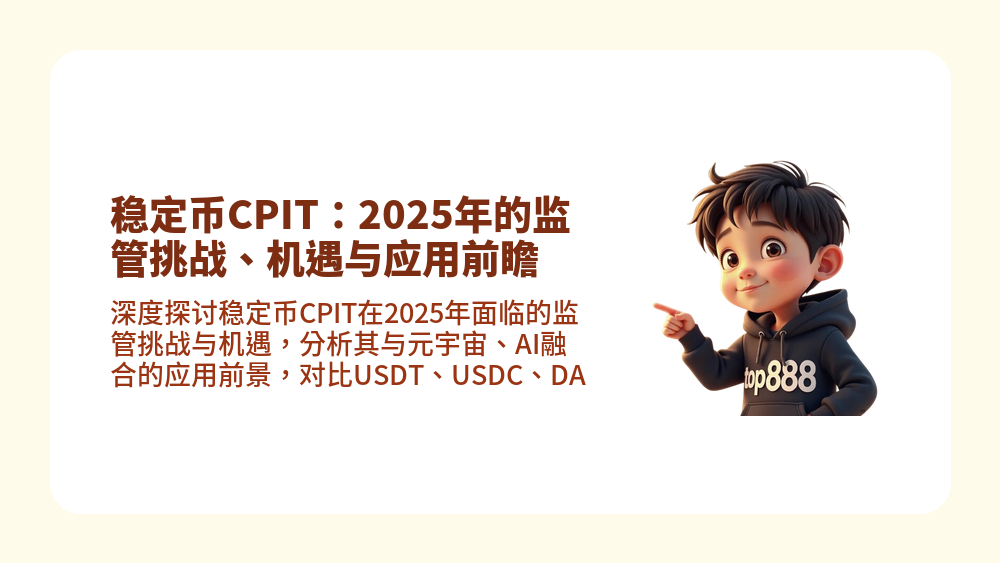 稳定币CPIT：2025年的监管挑战、机遇与应用前瞻
