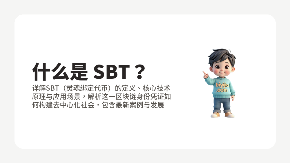 什么是 SBT？