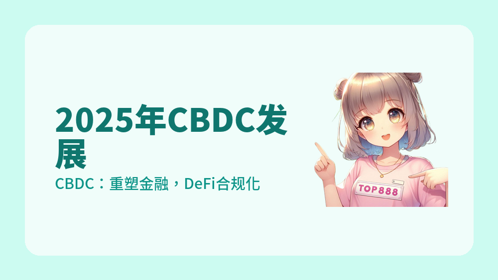 2025年CBDC发展：国家数字货币将如何重塑全球金融版图？