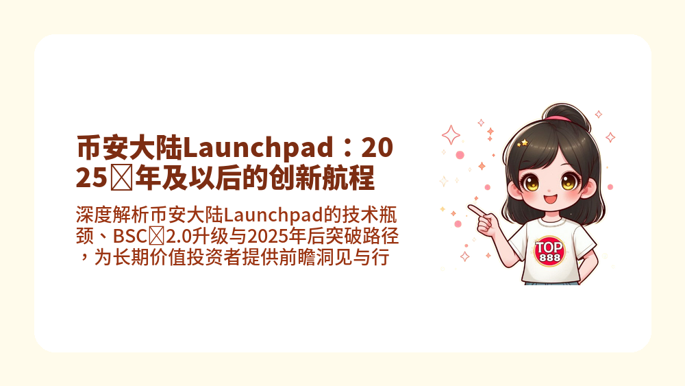 币安大陆Launchpad：2025 年及以后的创新航程与价值密码
