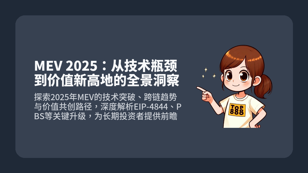 MEV 2025：从技术瓶颈到价值新高地的全景洞察