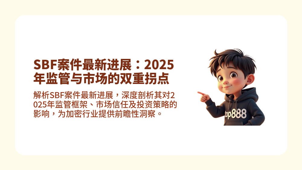 SBF案件最新进展：2025年监管与市场的双重拐点
